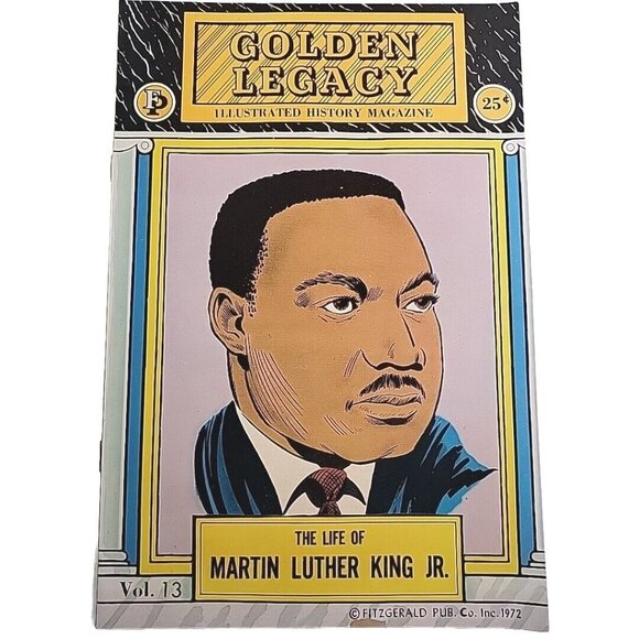Office | 1972 Golden Legacy 13 Martin Luther King Jr Illustrated ...